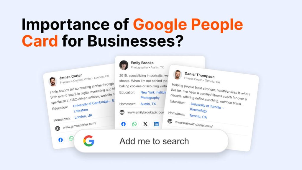 Add Me To Google Search Card 2025 + Full Video Tutorial