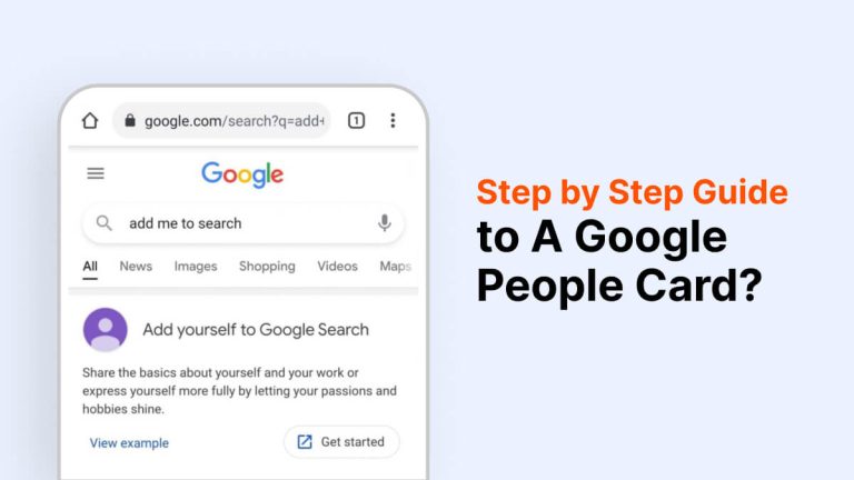 Add Me To Google Search Card 2025 + Full Video Tutorial